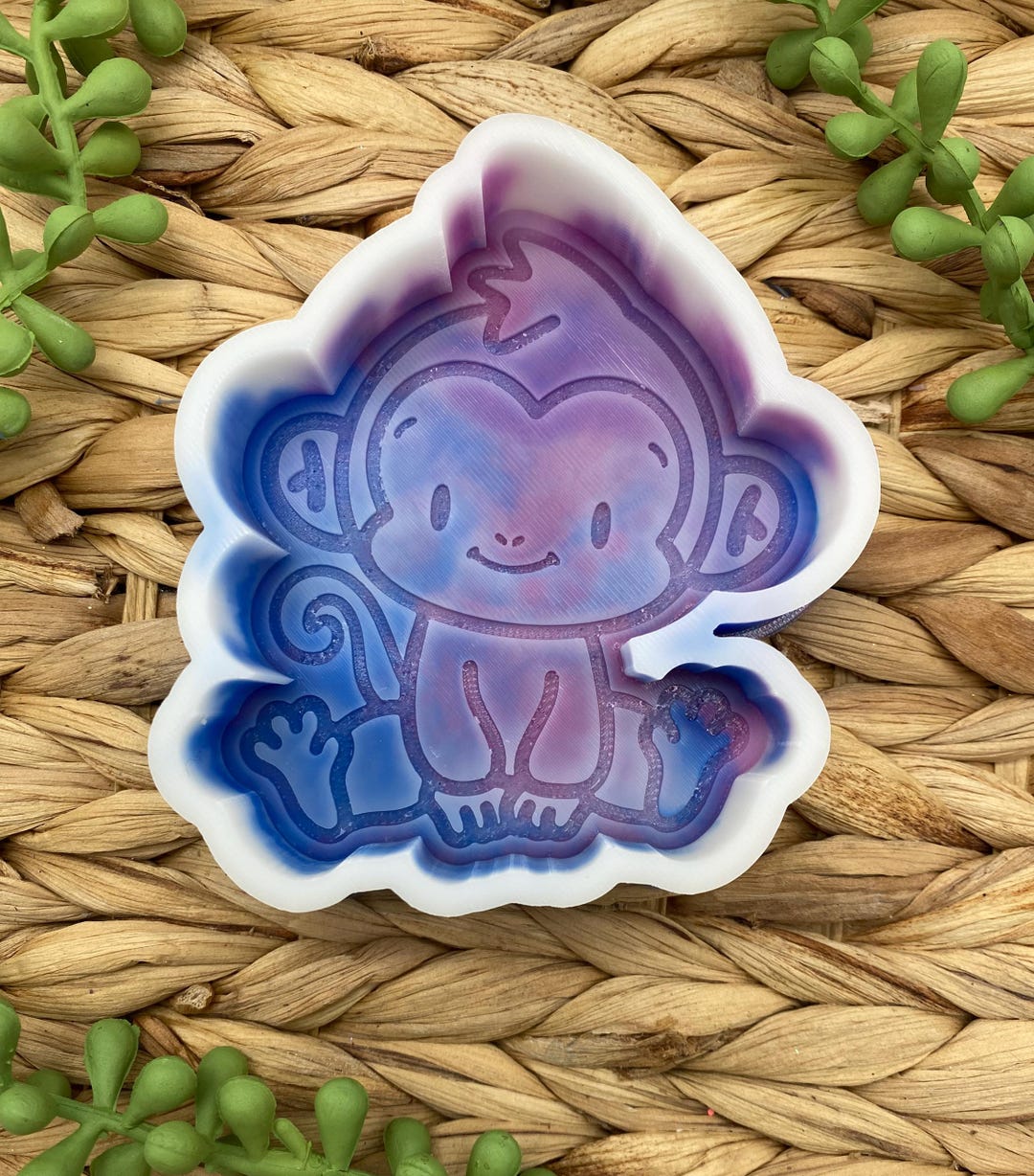 Monkey Freshie Mold, Western Freshie Molds, Animal Freshie Molds, Zoo ...