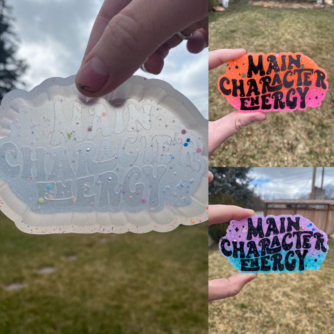 Main Character Energy Freshie Silicone Mold, Religious Freshie Making ...