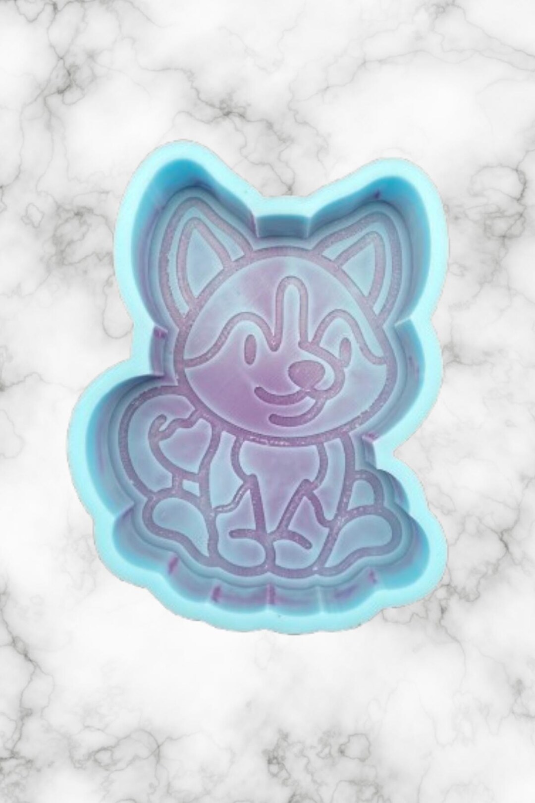 Husky Freshie Mold, Dog Freshie Mold, Dog Breed Freshie Molds, Freshie ...