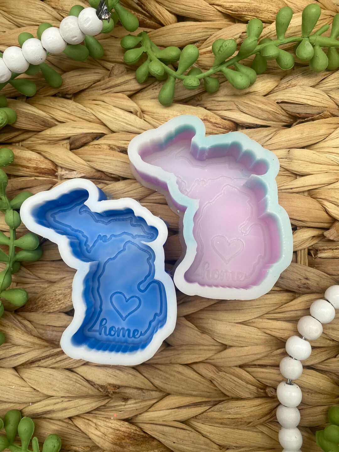 Michigan Vent Clip Freshie Molds, Home State Freshie Molds, USA Freshie ...
