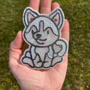 Husky Freshie Mold, Dog Freshie Mold, Dog Breed Freshie Molds, Freshie ...