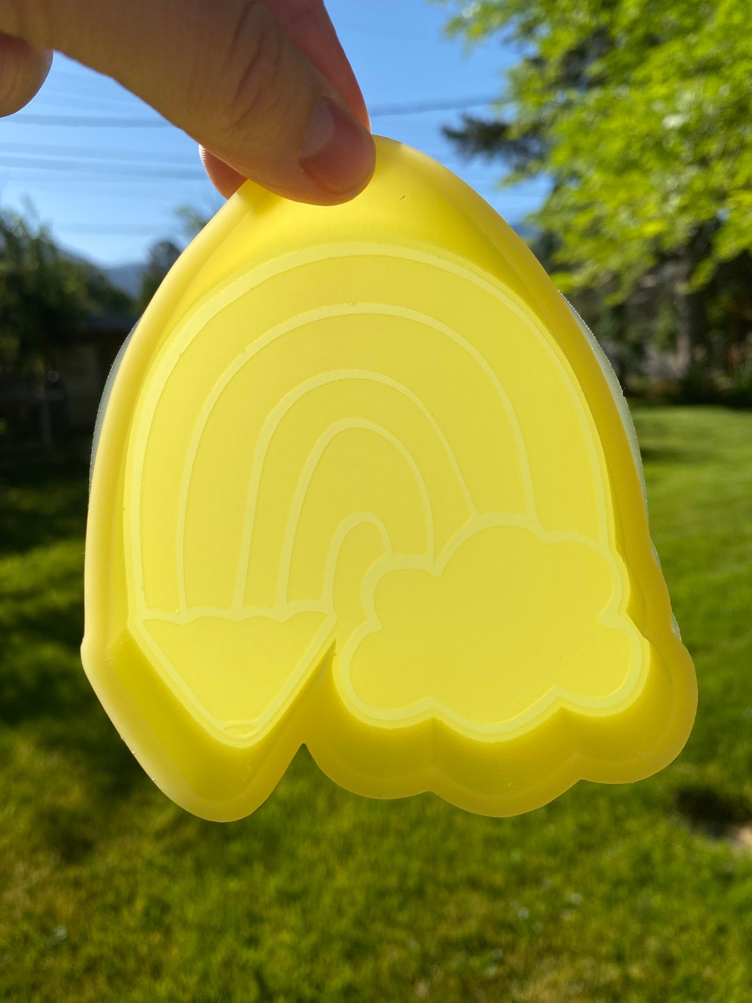 Pencil Rainbow Silicone Mold, Freshie Making Supplies, Silicone Molds ...