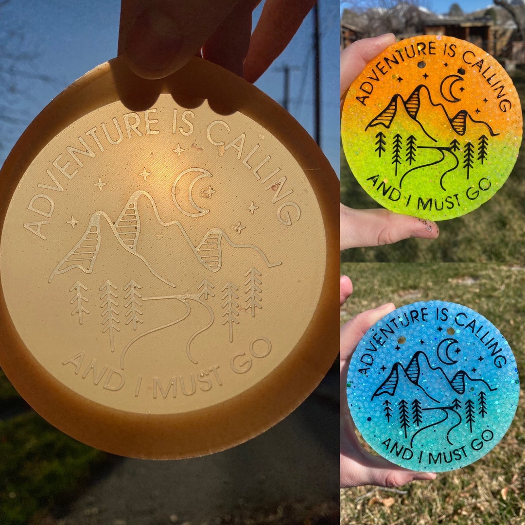 Adventure is Calling Freshie Silicone Mold, Freshie Making Supplies ...