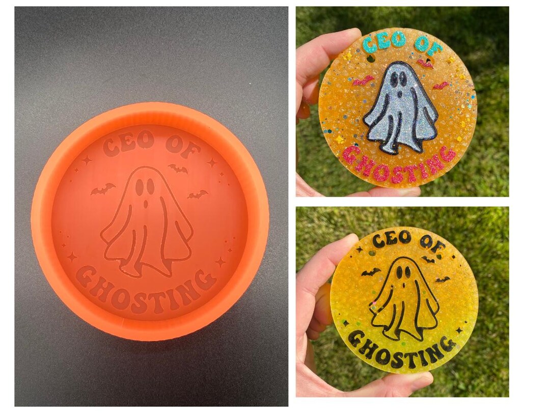 CEO of Ghosting Mold, Halloween Freshie Mold, Fall Freshie Mold, Ghost ...