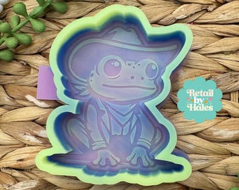 Cowboy Cow Freshie Mold, Western Freshie Molds for Men, Bestselling Guy ...