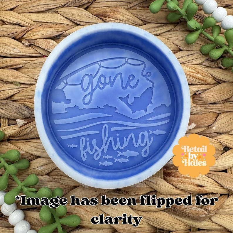 Gone Fishing Freshie Mold, Fishing Freshie Supplies, Freshie Molds for ...