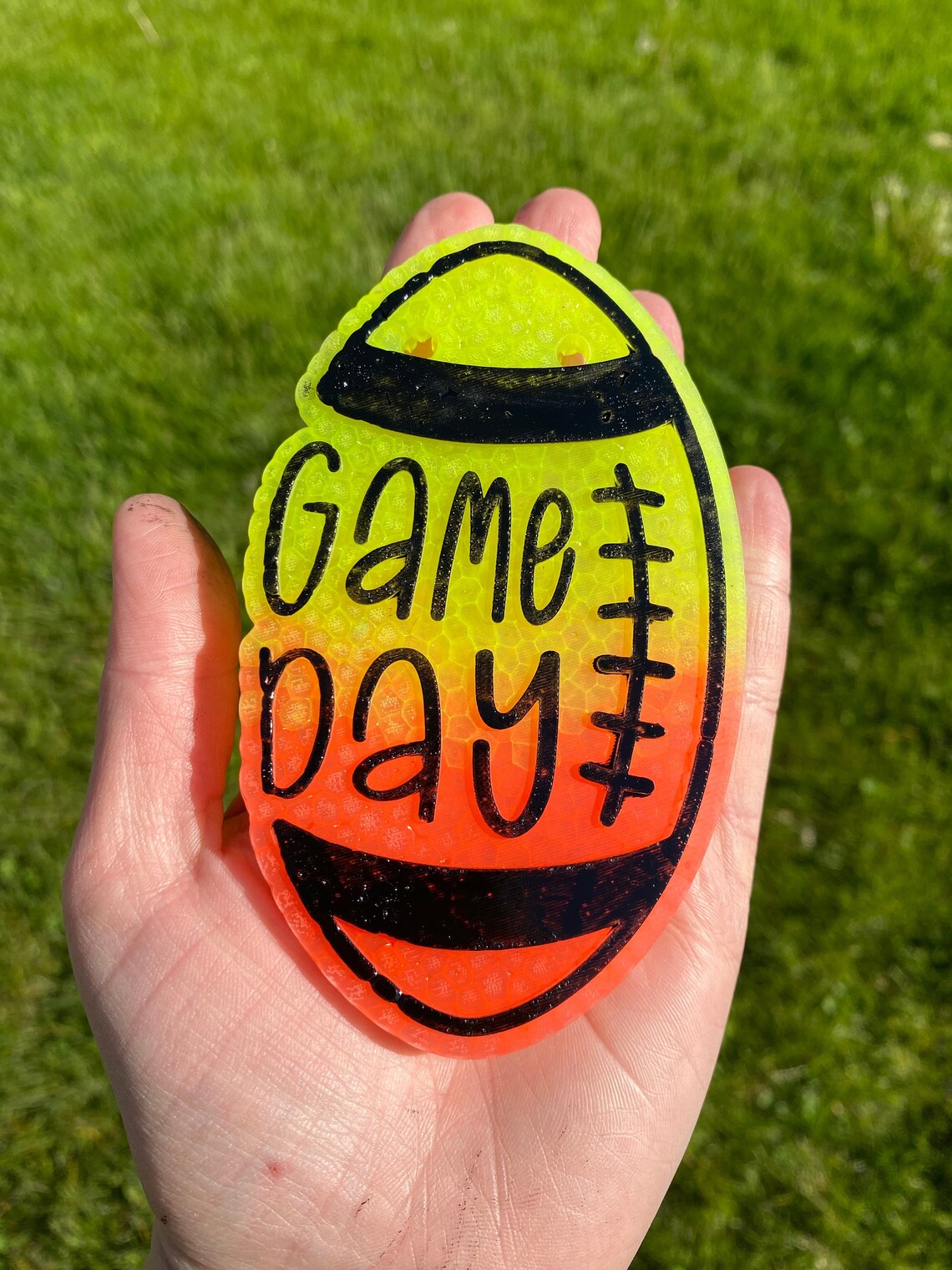 Game Day Football Mold, Sports Freshie Mold, Fantasty Football Silicone ...