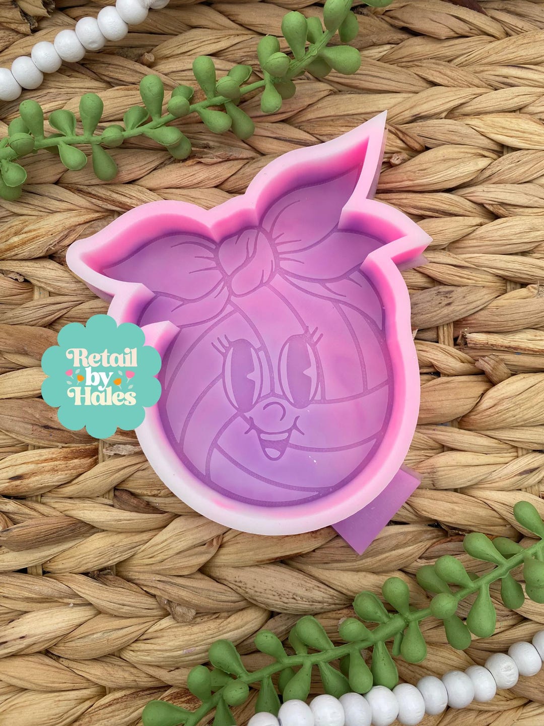 Volleyball Mama Freshie Silicone Mold, Volleyball Mom Aroma Bead Mold ...