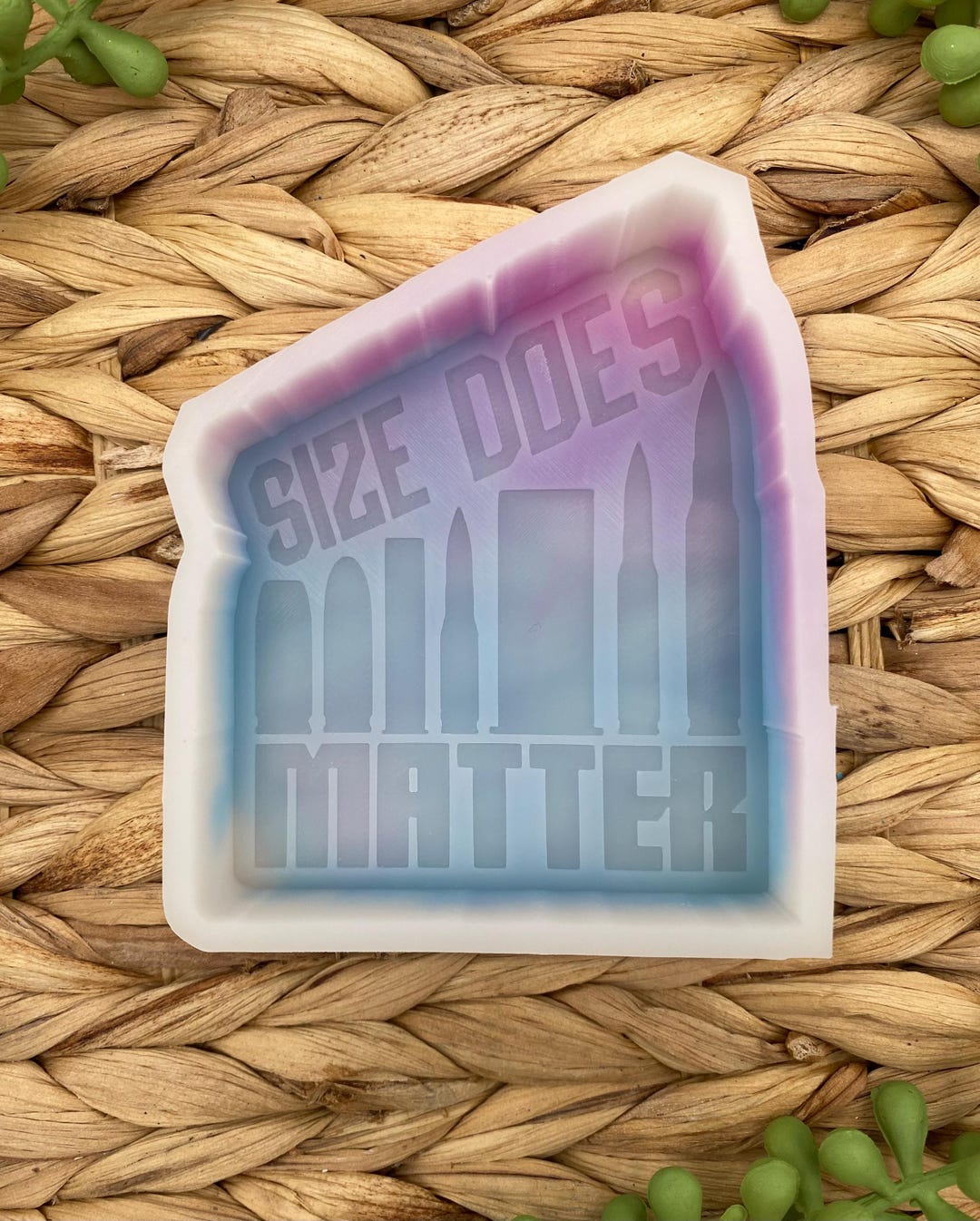 Size Does Matter Freshie Mold, Gun Freshie Mold, Hunting Silicone Mold ...