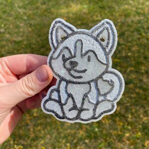 Husky Freshie Mold, Dog Freshie Mold, Dog Breed Freshie Molds, Freshie ...