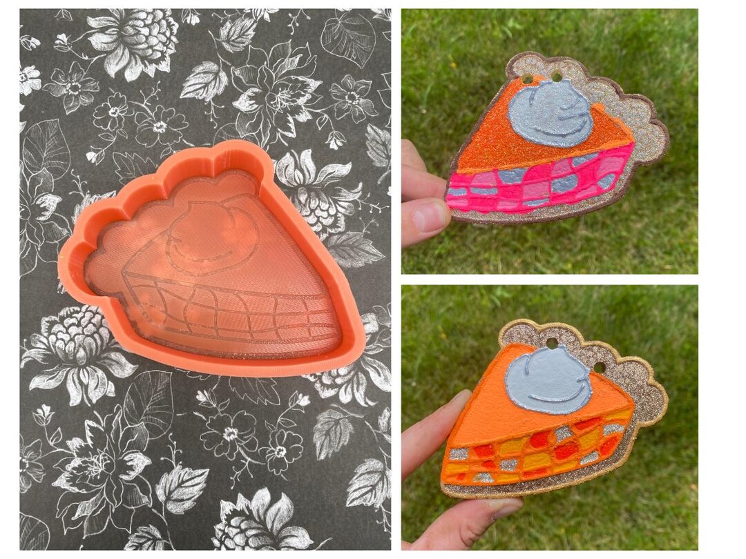 Pie Slice Mold, Freshie Mold, Fall Freshie Mold, Silicone Mold, Cozy ...