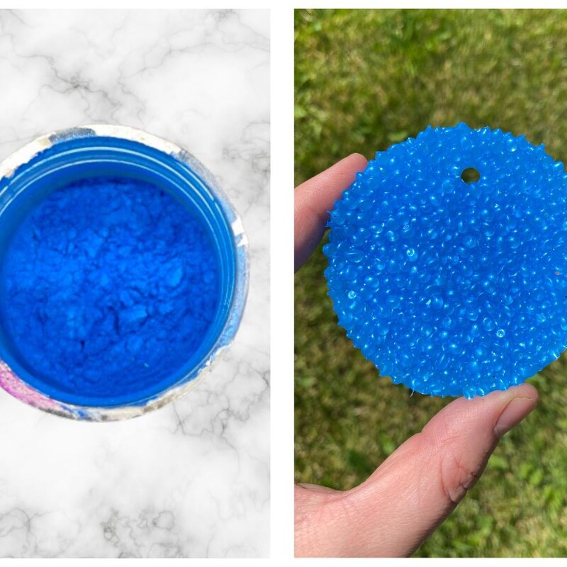 Blue Mica Powder - Etsy