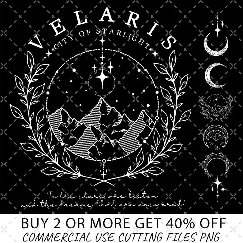 Velaris City of Starlight ACOTAR Png, to the Stars City of Starlight ...
