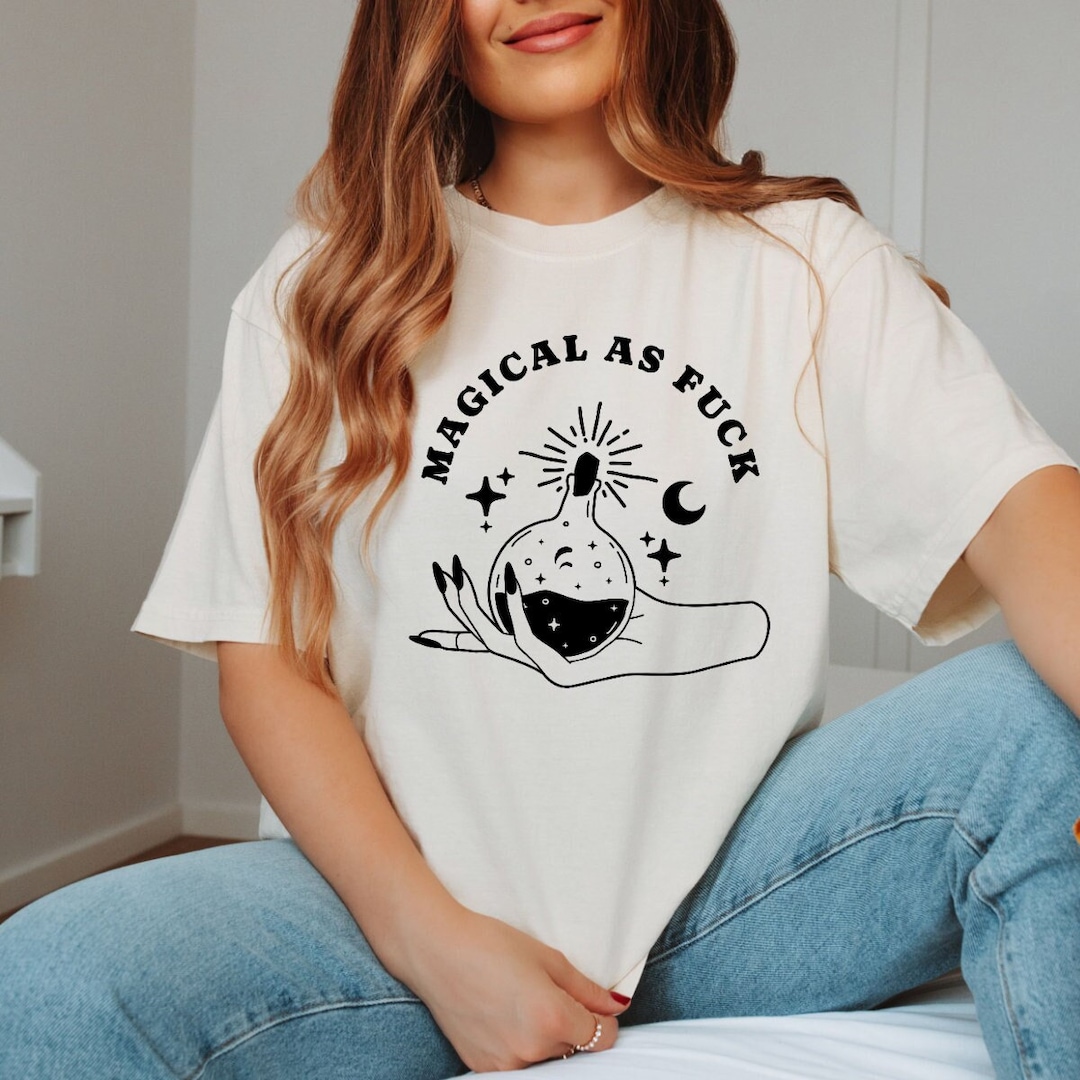 Magical AF Potion SVG: Witchy Celestial Design (digital Download) - Etsy