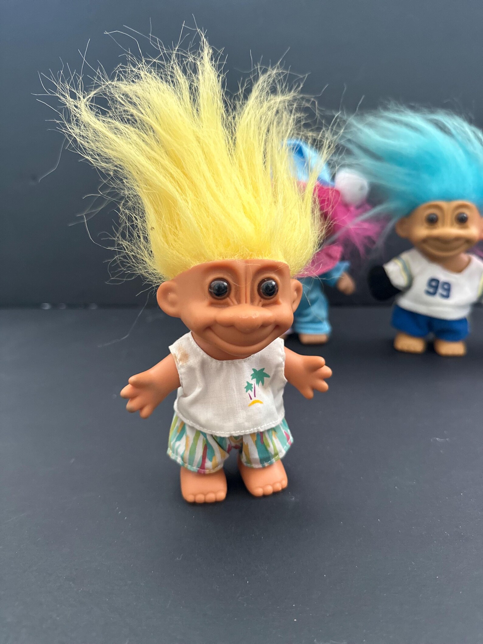 ONE Vintage Russ Troll Dolls, 80s, 90s, Clown, Baby Troll, Beach ...