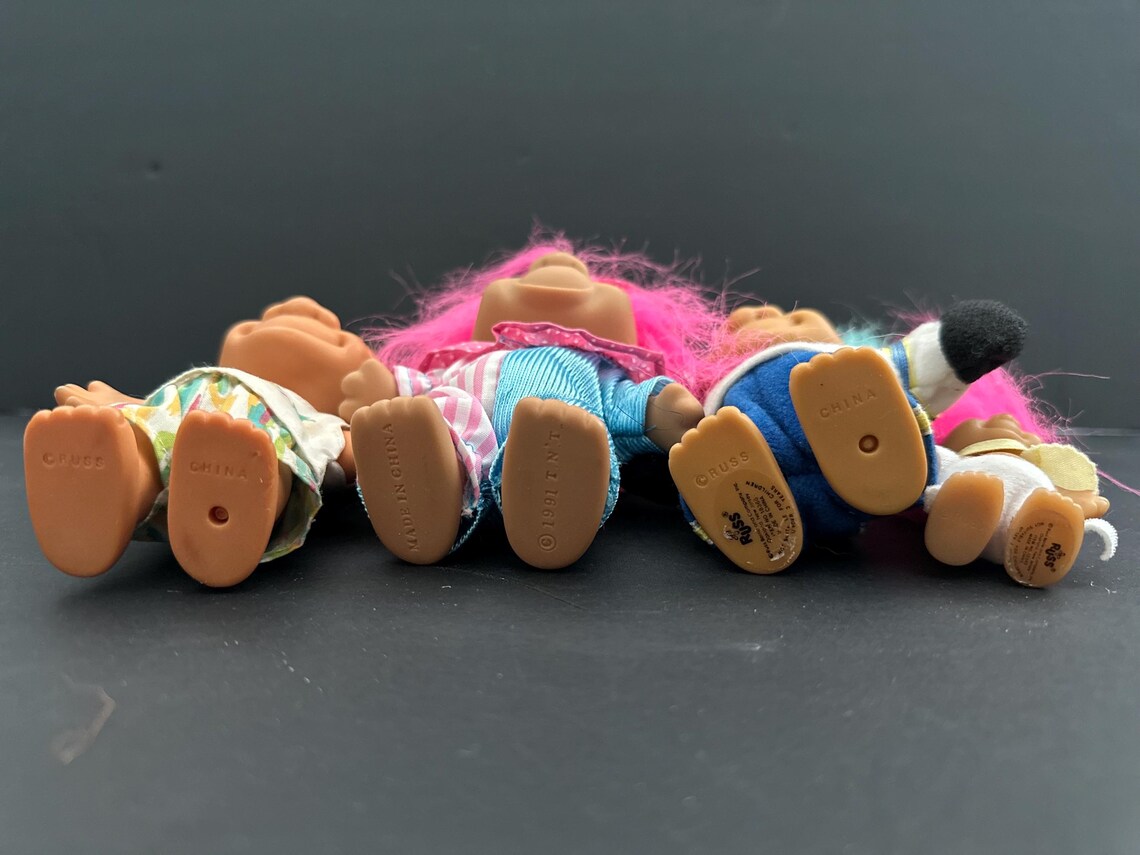ONE Vintage Russ Troll Dolls, 80s, 90s, Clown, Baby Troll, Beach ...