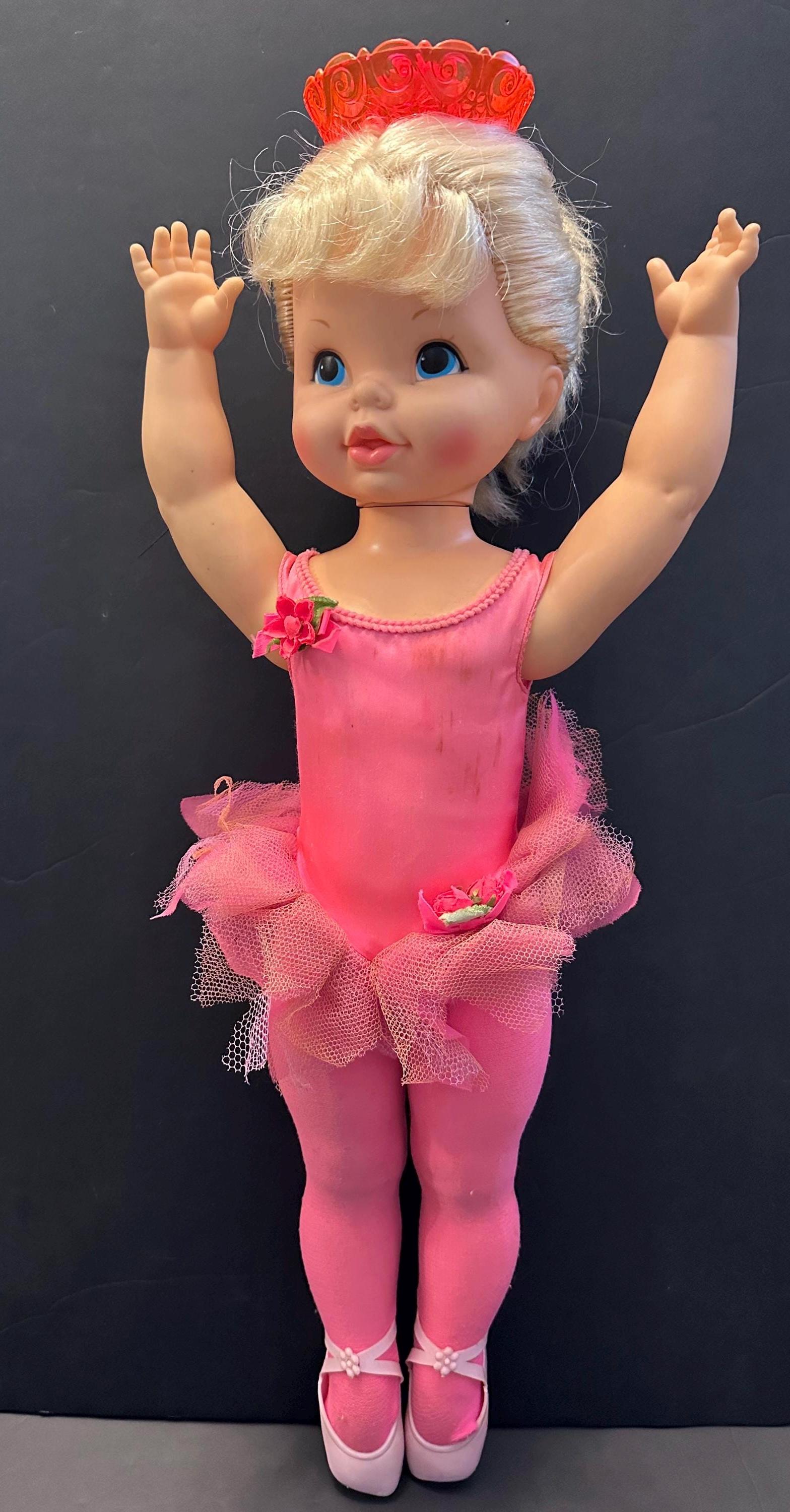 Vintage 1968 Mattel Battery Operated Dancerina Pink Ballet Dancer - Etsy