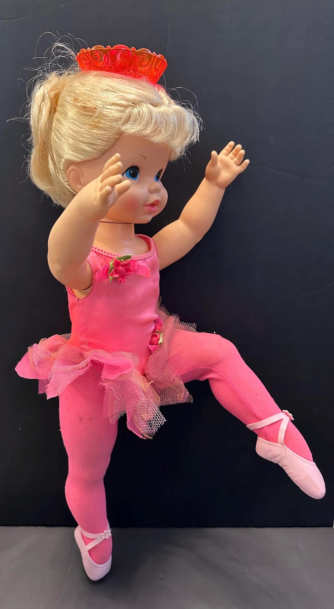 Vintage 1968 Mattel Battery Operated Dancerina Pink Ballet Dancer - Etsy