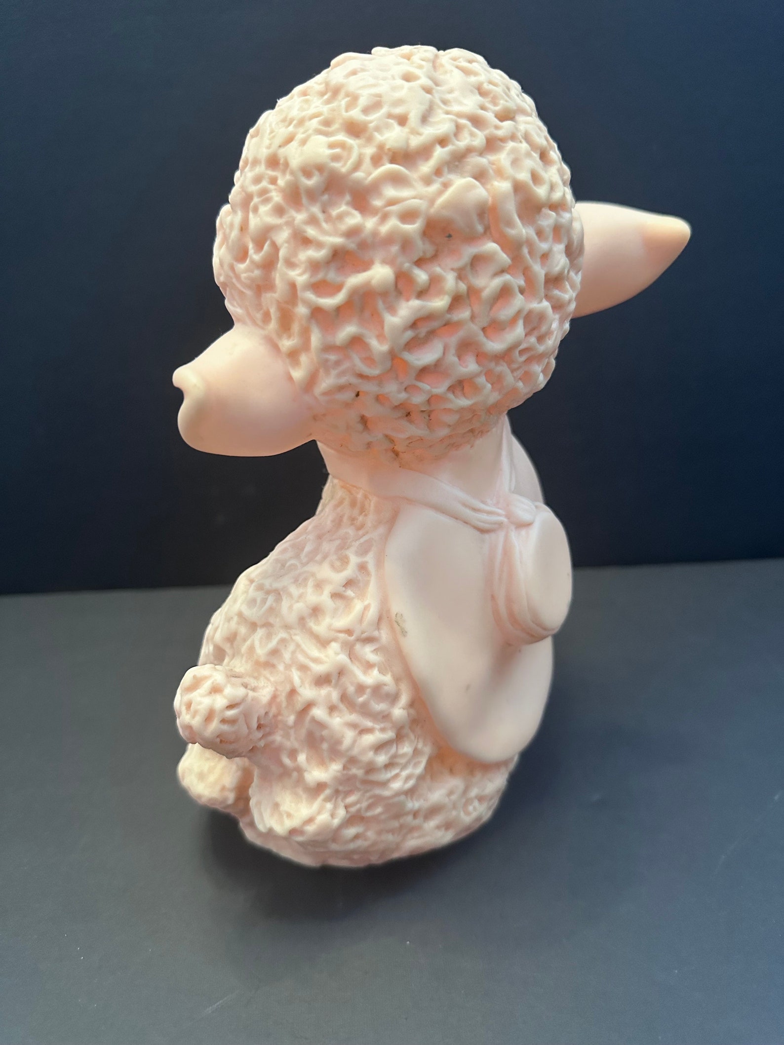 Ashland Vintage Smiling Rubber Lamb With Squeaker Toy 1940's Size 9" X ...