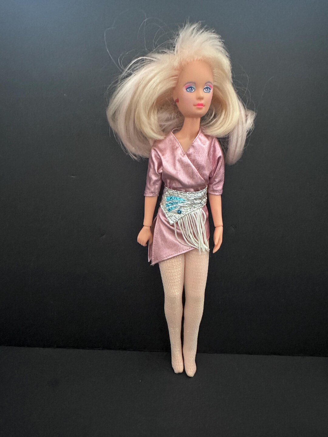 Vintage Jem & the Holograms Jerrica Original Dress, Belt, Tights ...