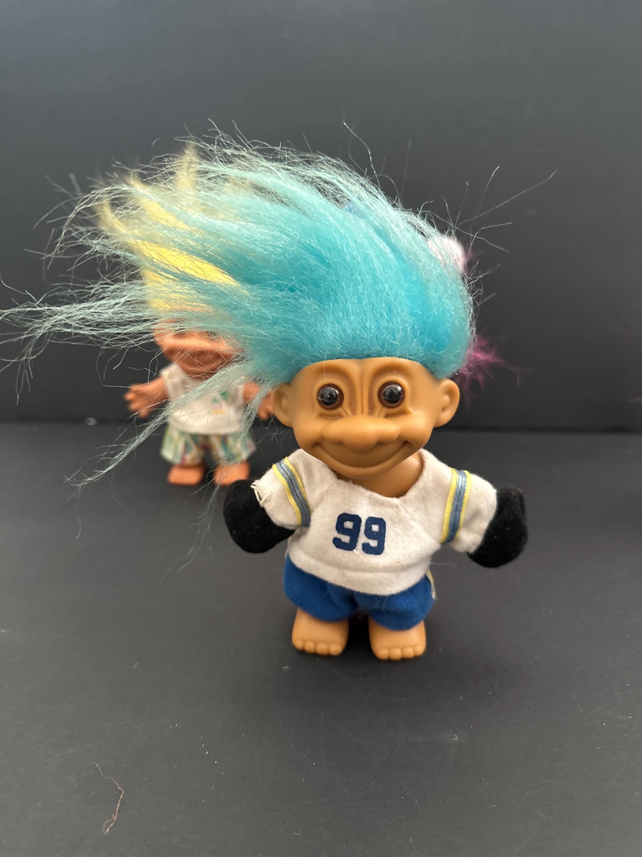 ONE Vintage Russ Troll Dolls, 80s, 90s, Clown, Baby Troll, Beach ...