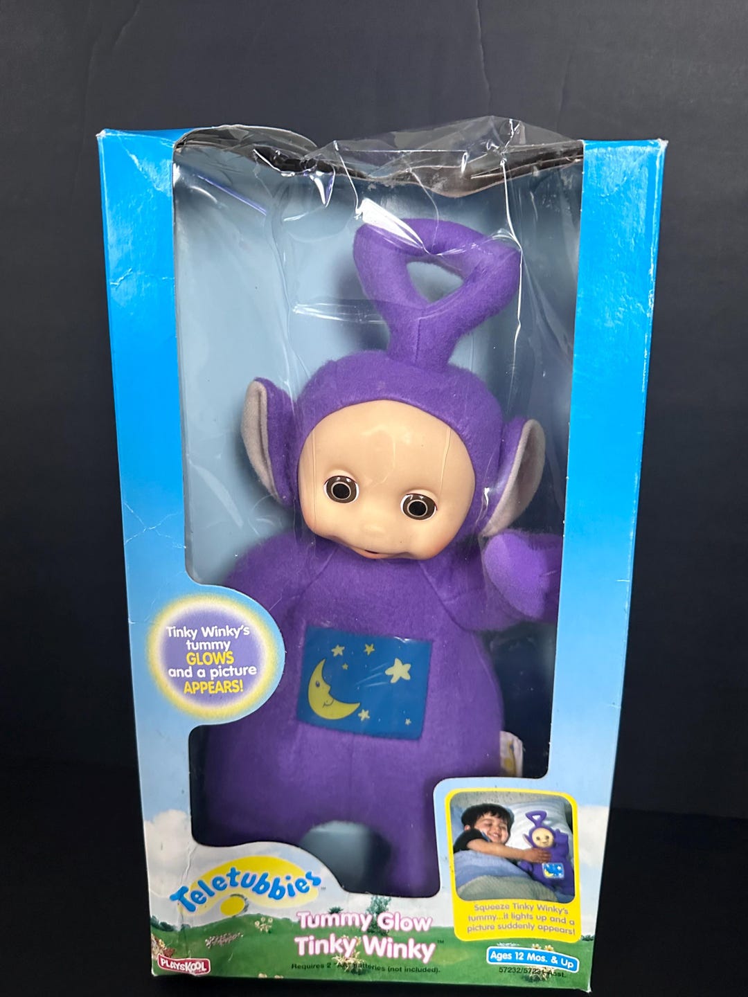 Vintage Teletubbies Tummy Glow Tinky Winky Doll - Etsy