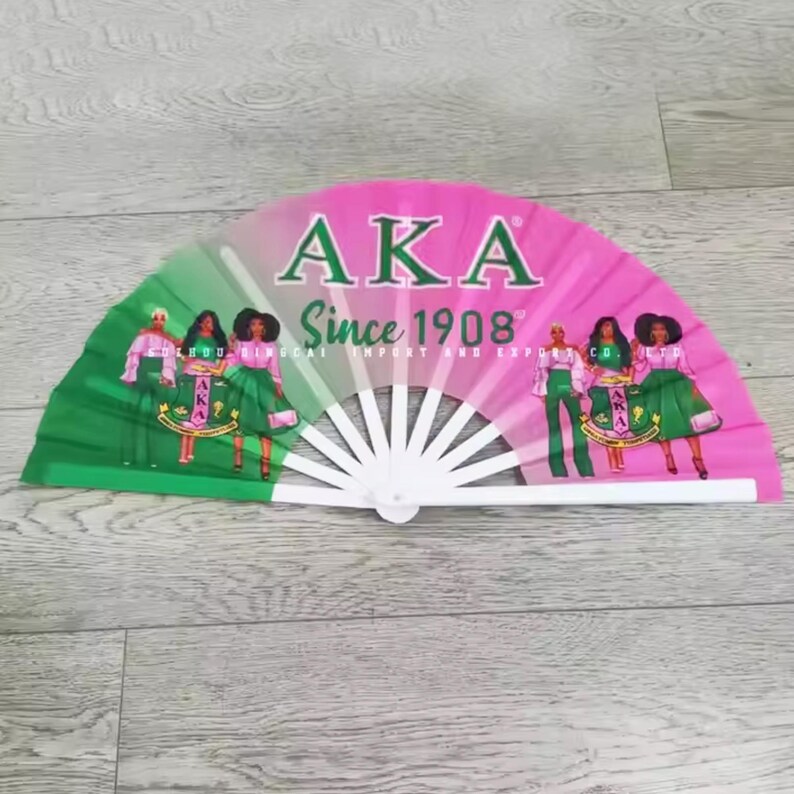 13" Clacking Fan Blank: Polyester Sublimation Folding Fan for Heat ...