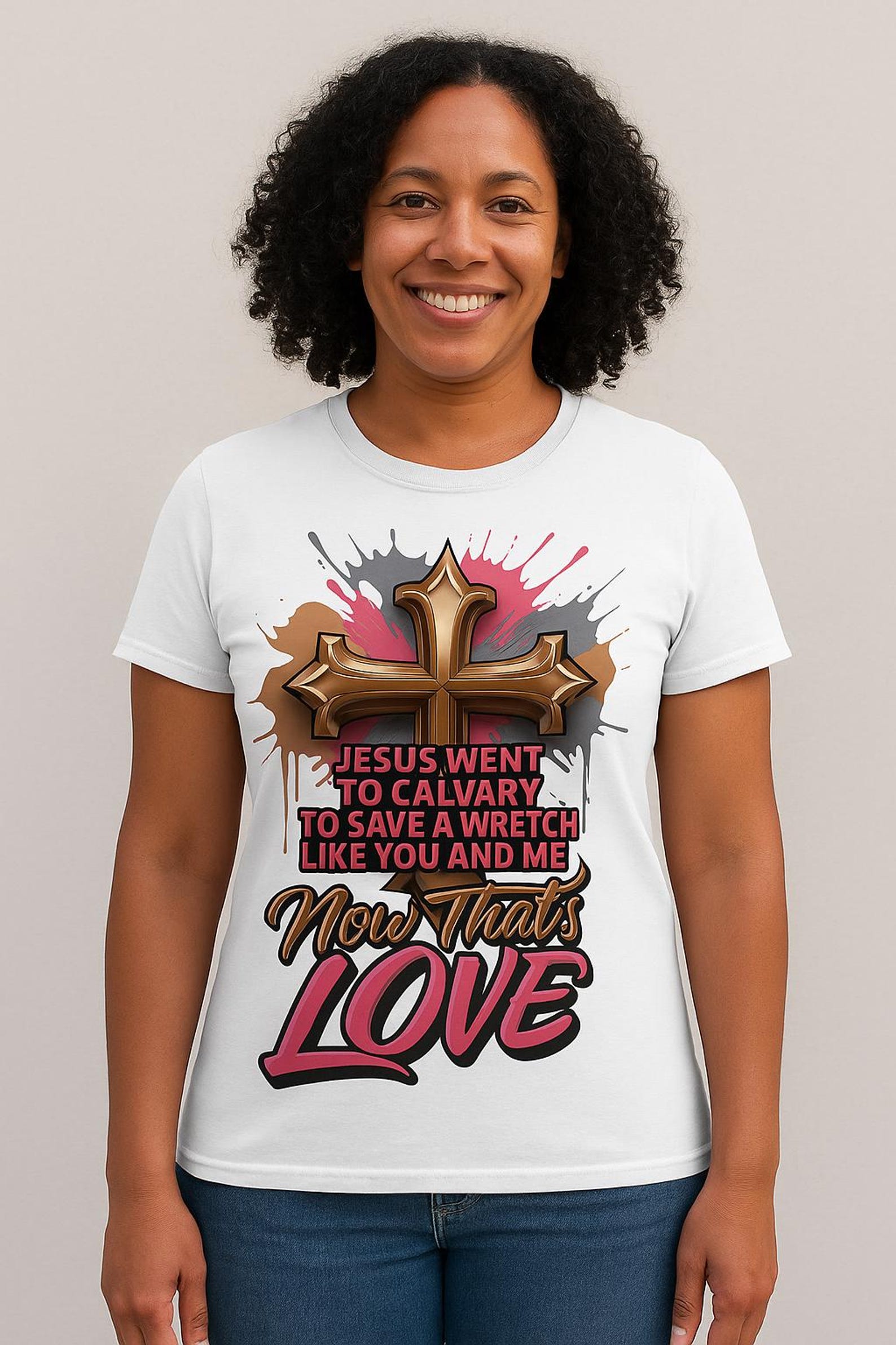 Christian Wall Art: Jesus Calvary Scripture Print (digital Download) - Etsy