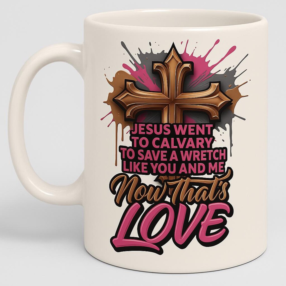 Christian Wall Art: Jesus Calvary Scripture Print (digital Download) - Etsy