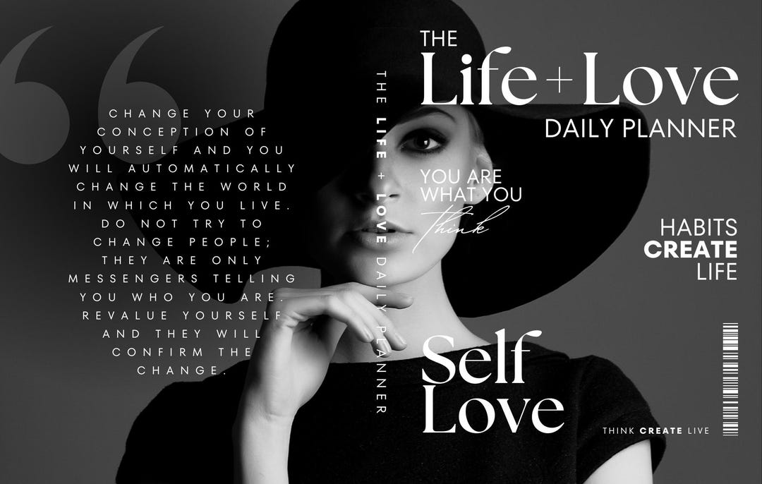 Magazine Style Planner Canva Template Pack Customizable, Easy-to-edit ...