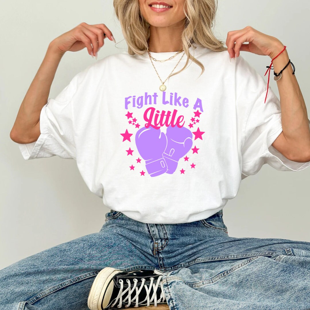 Boxing, Fight Like a Big Sorority Big Little T-shirt - Etsy