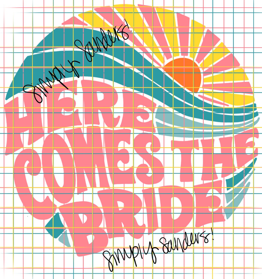 Here Comes the BRIDE, Here Comes the PARTY PNG Bridal Pack Png ...