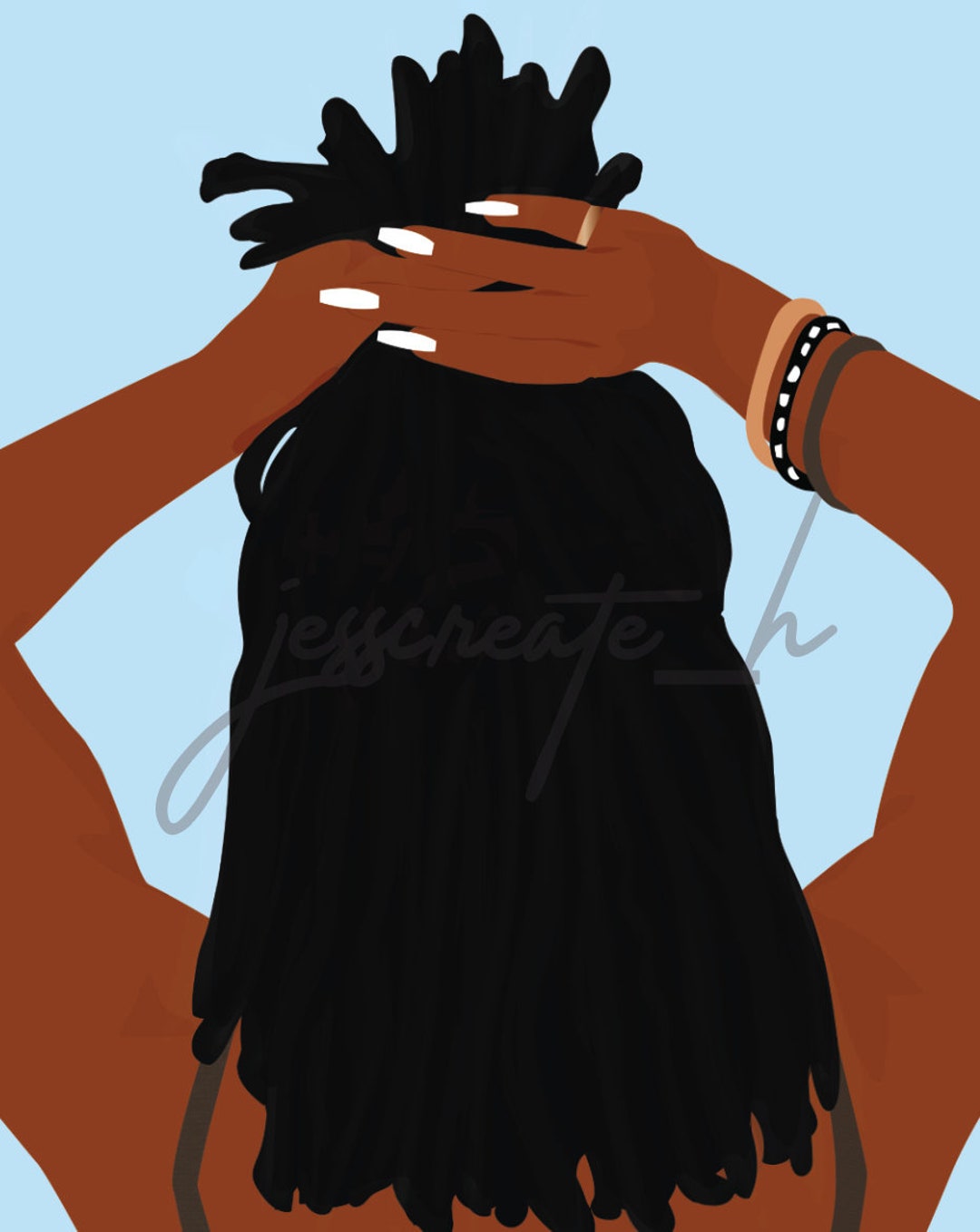 Loc Journey Wall Art 8x10in. - Etsy