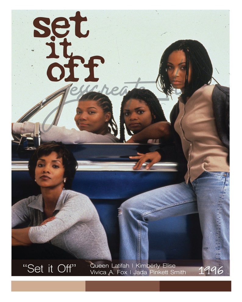Set It off Movie Poster INSTANT DIGITAL DOWNLOAD - Etsy
