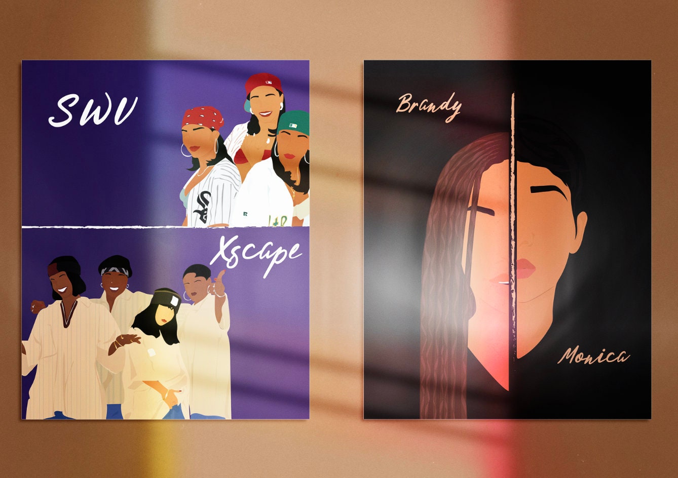 SWV & Xscape Verzuz Wall Art 8x10in. | Etsy