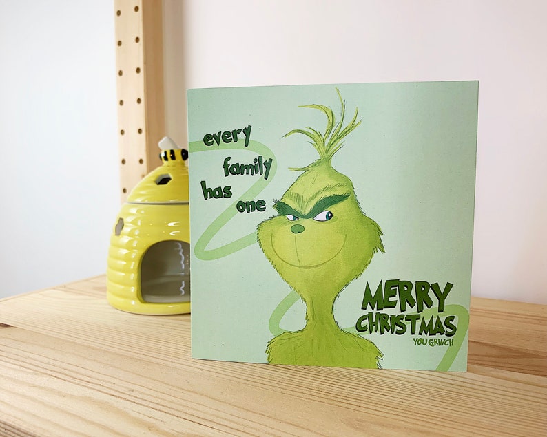 The Grinch Christmas Card Every Family Has One Funny Christmas Card ...