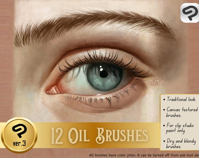 Clip Studio Paint Textured Brushes | Character Sketch, Lineart, and ...