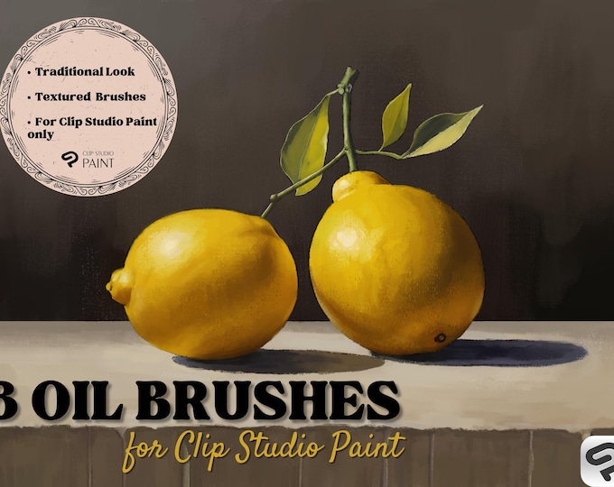 Clip Studio Paint Textured Brushes | Character Sketch, Lineart, and ...