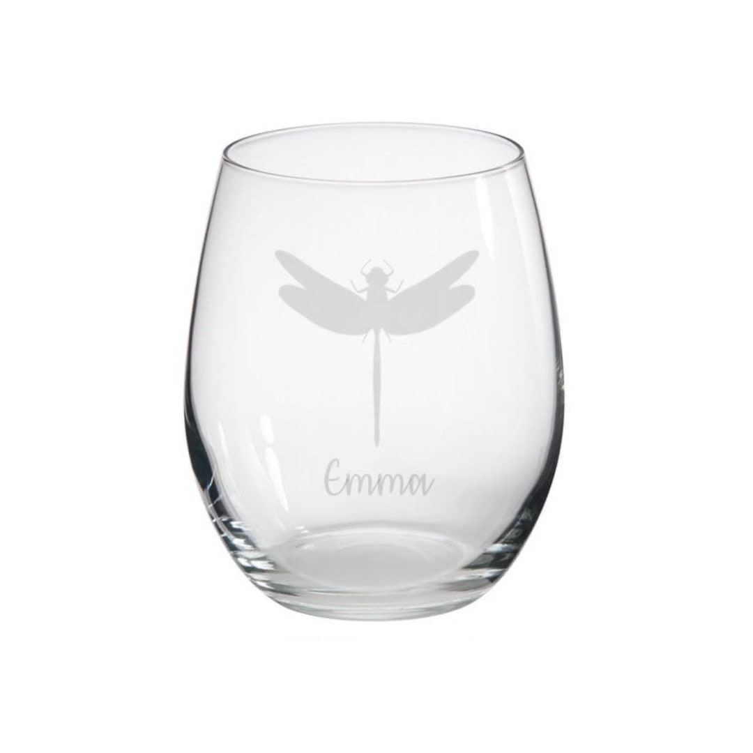 Personalised Firefly Engraved Stemless Glass, Firefly Gift, Firefly ...