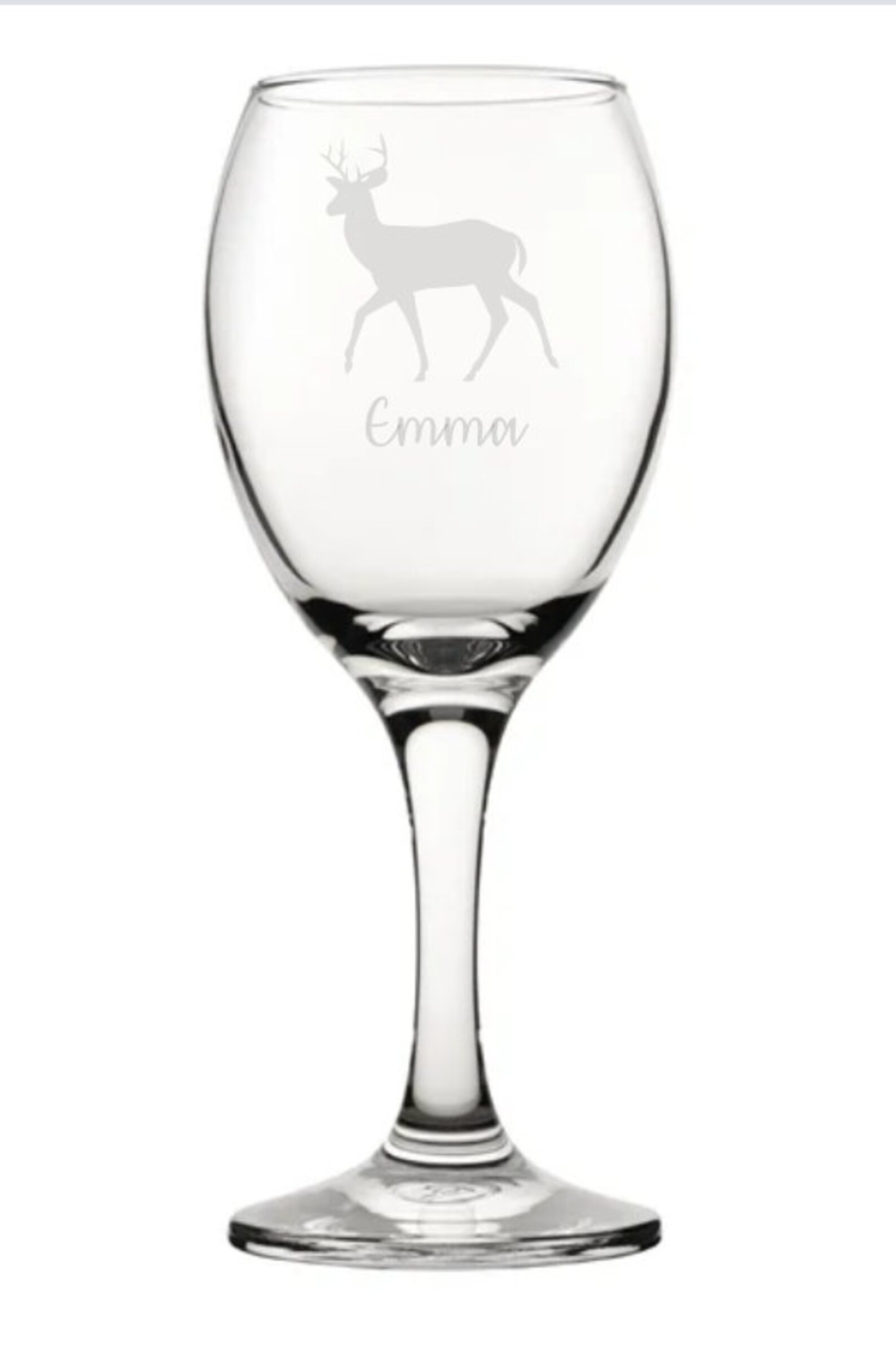 Personalised Stag Engraved Whisky Glass, Stag Gift, Stag Glass, Stag ...
