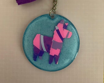 3 Llama Keychain - Etsy