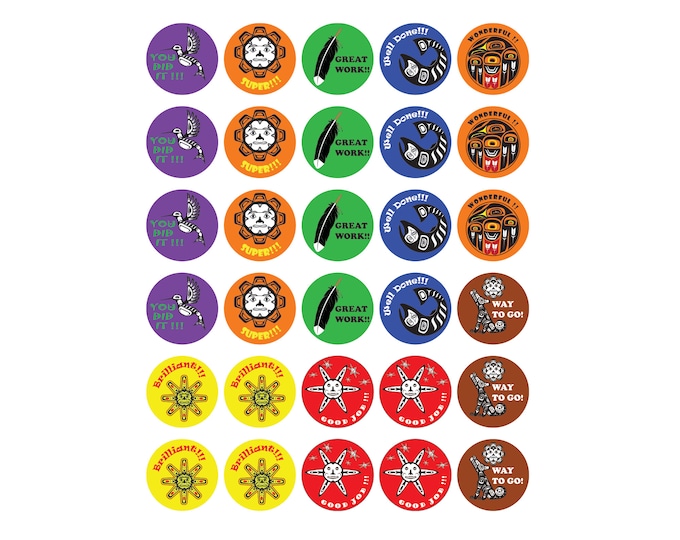 Indigenous Art Stickers - Etsy Canada