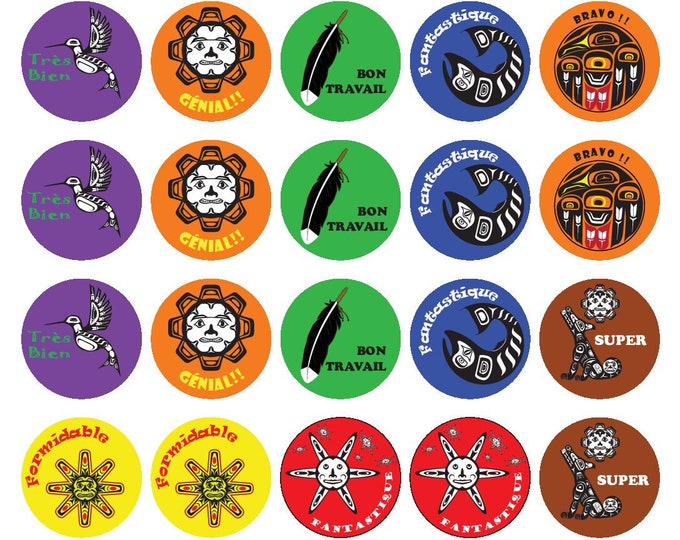 Indigenous Art Stickers - Etsy Canada