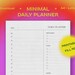 Daily Planner Printable | to Do List | Daily Schedule | 2023 Planner ...