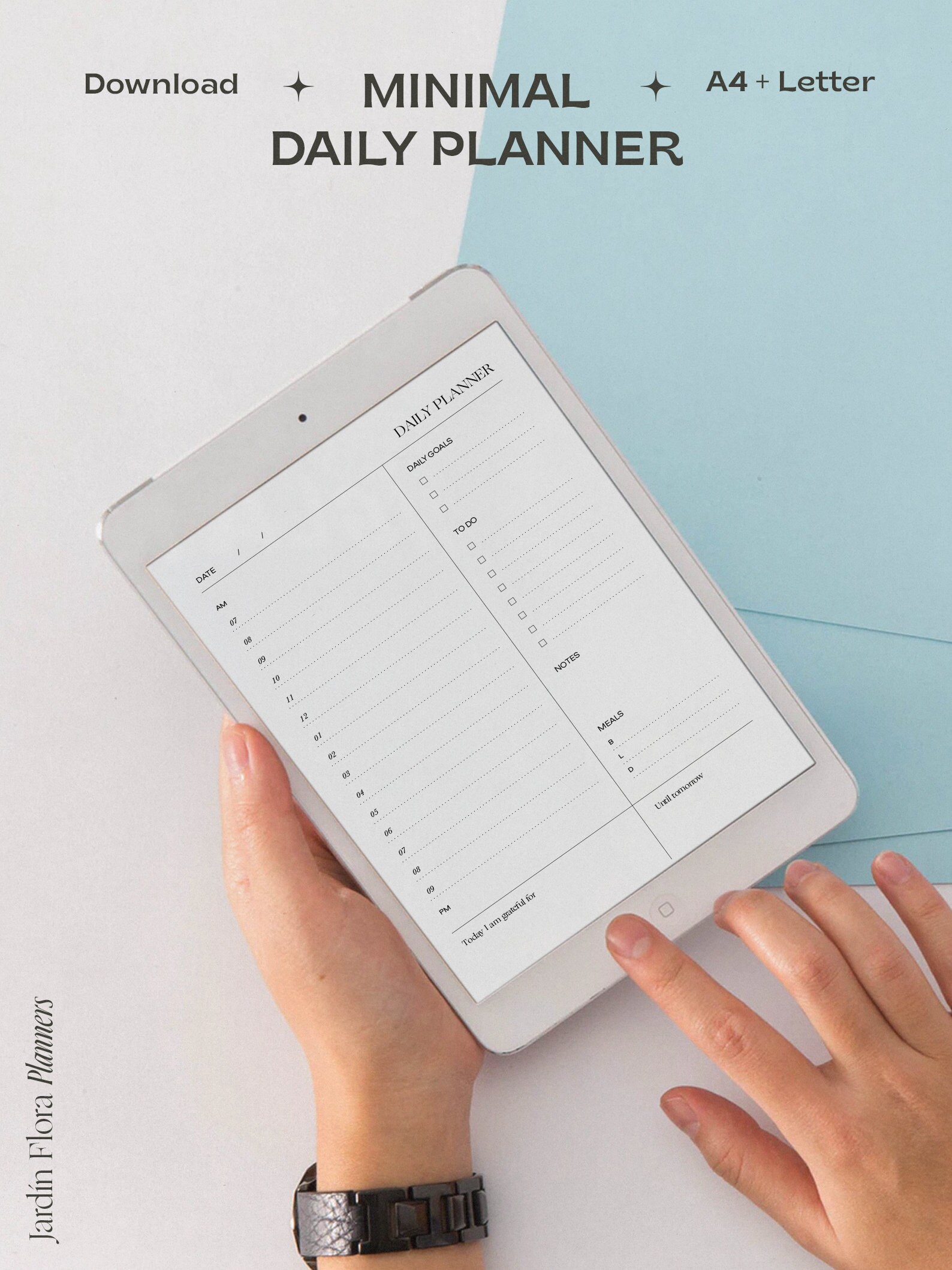 Daily Planner Printable | to Do List | Daily Schedule | 2023 Planner ...