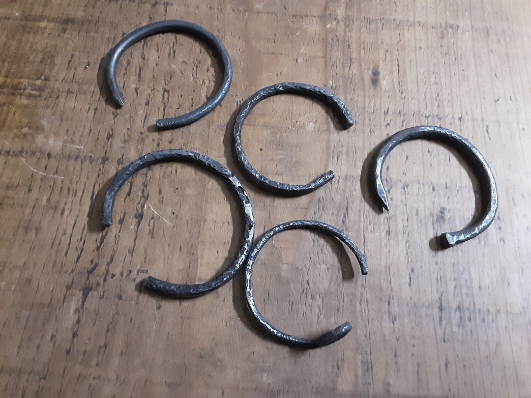 Hand-forged Rustic Bracelets - Etsy