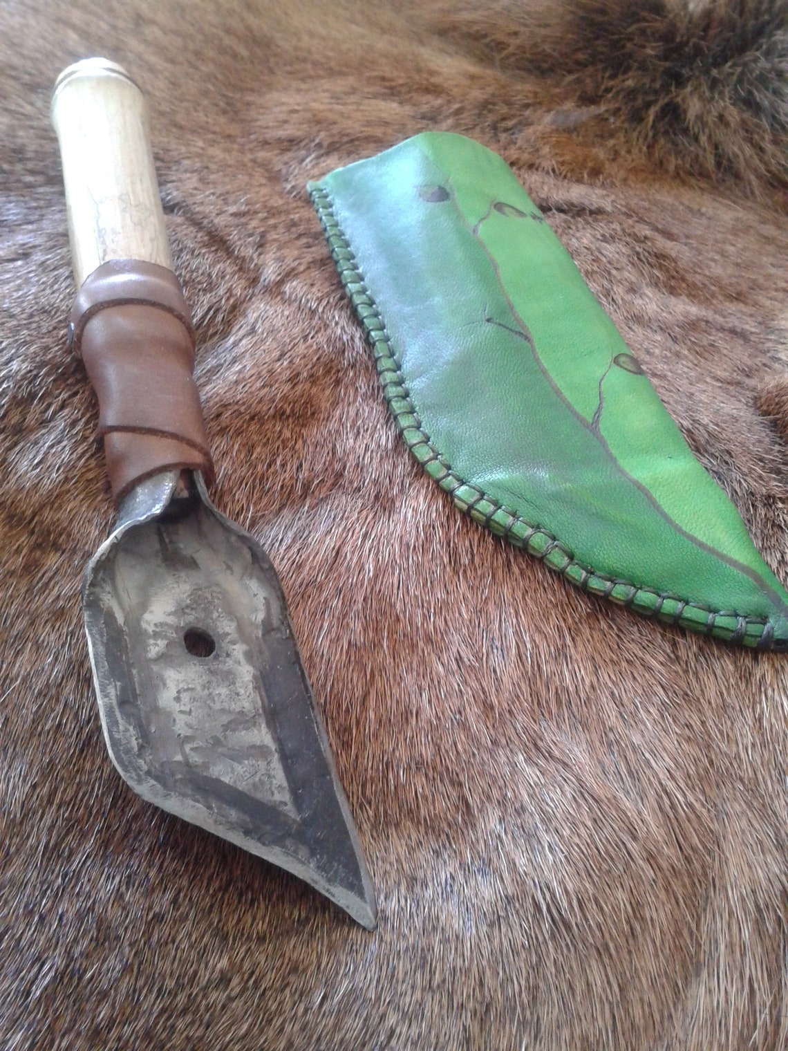 Survivalist Elven Knife Made Entirely by Hand - Etsy