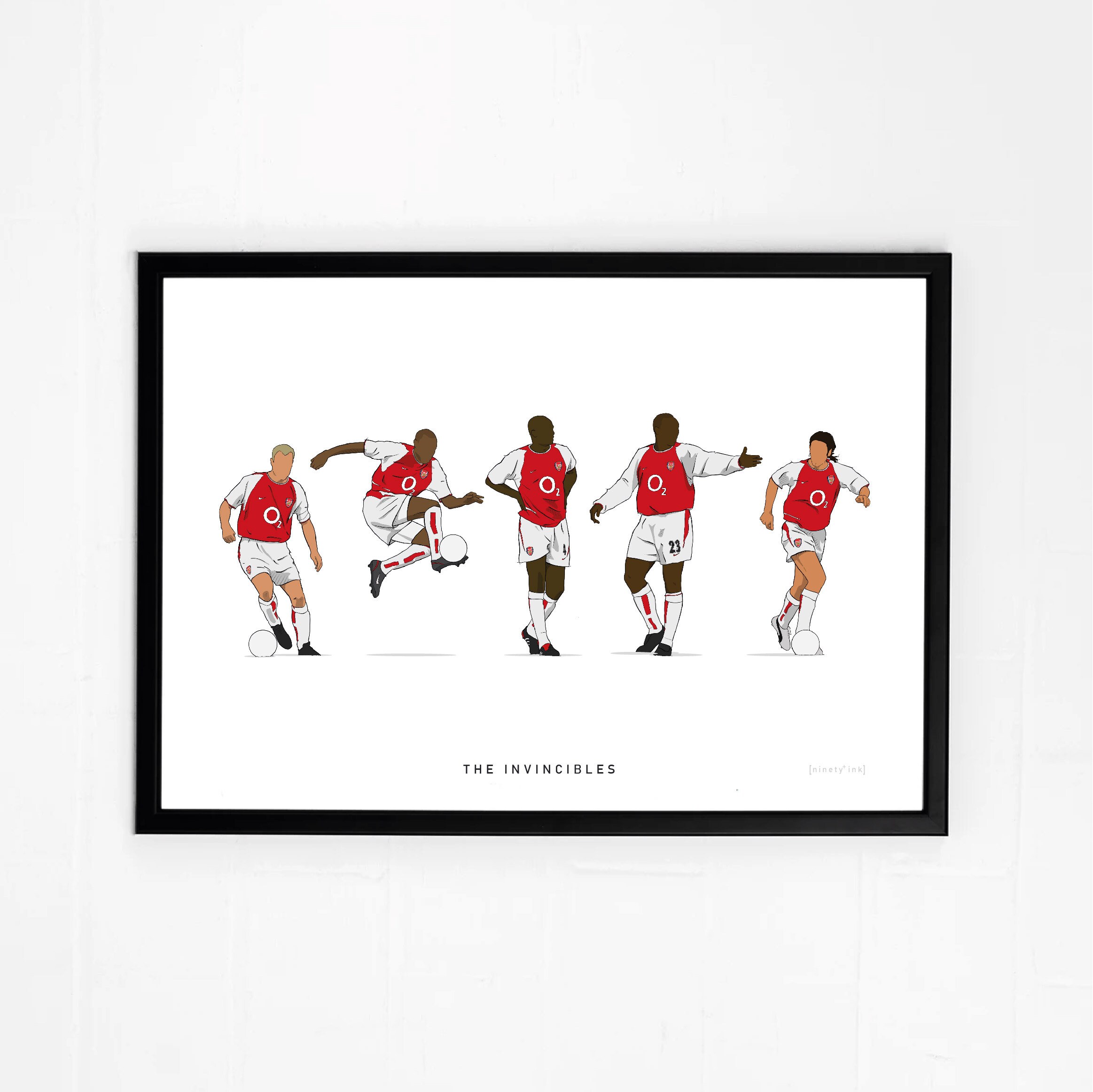 Arsenal Invincibles 03/04 Art Print Digital Illustration - Etsy