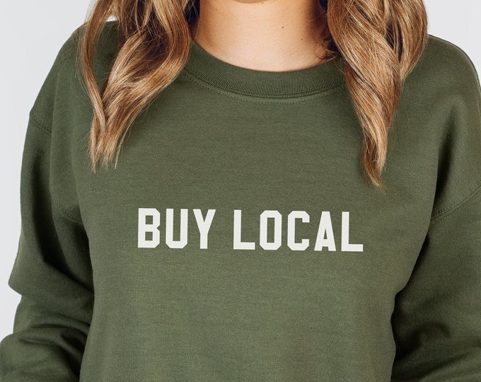 Shop Eat Support Love Local Shirt, Support Local T-shirt, Shop Small ...
