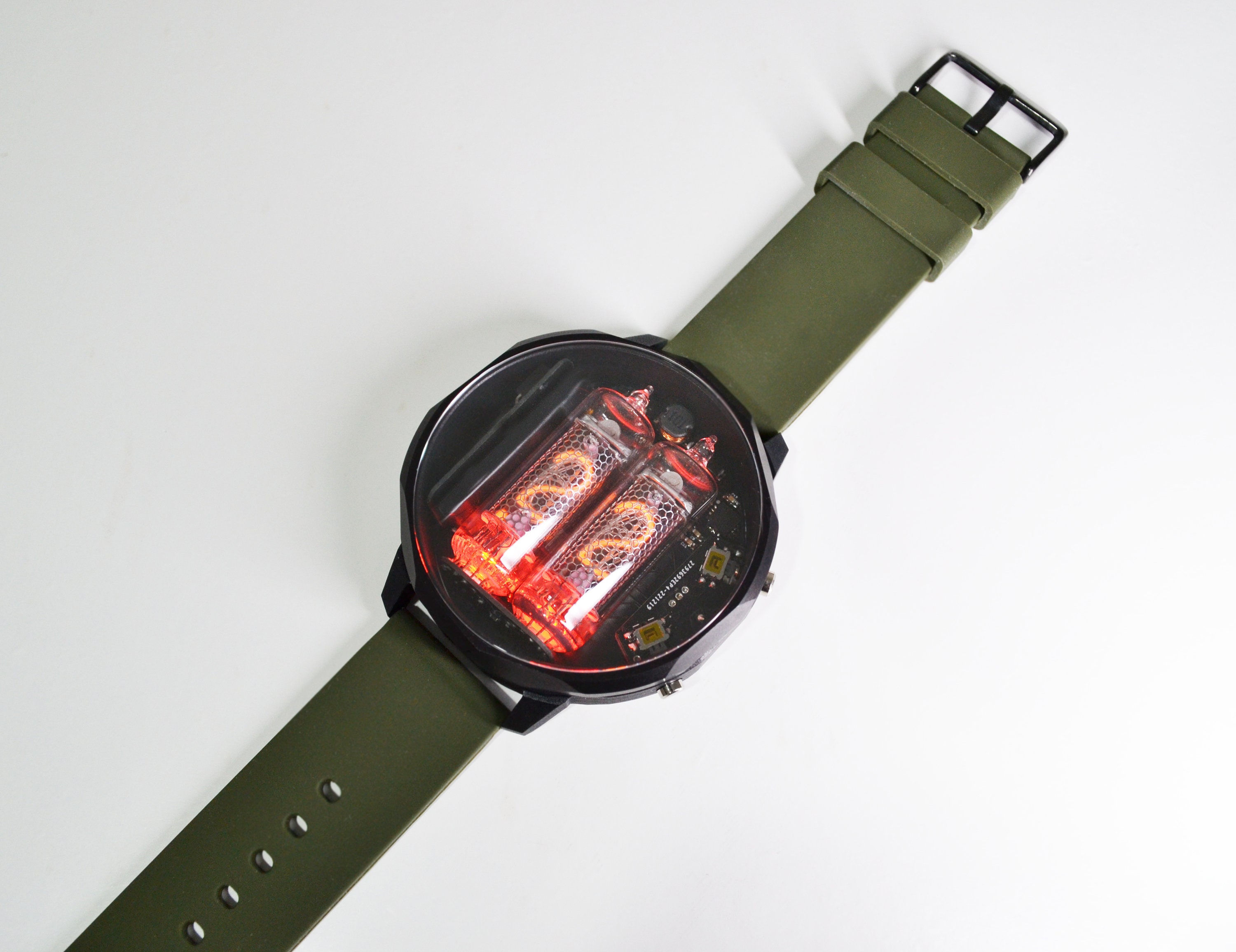 Nixie Watch the N-186 Vintage Wrist Watch IP66 Water Resistant ,tube ...